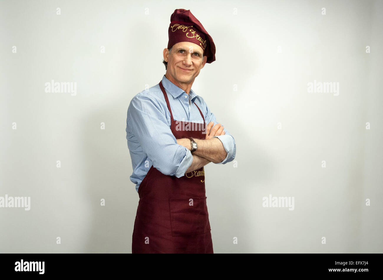 Portrait of a chef Stock Photo - Alamy
