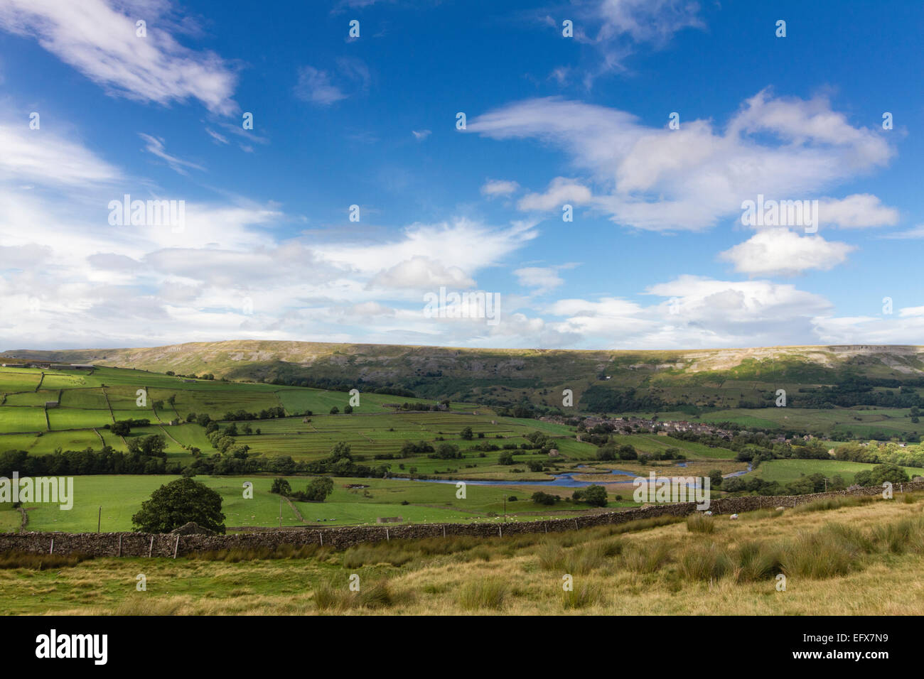 Reeth in swaledale yorkshire dales hi-res stock photography and images ...