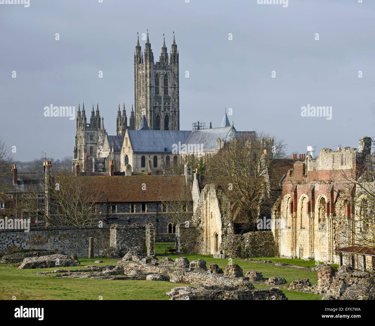 St Augustines Abbey High Resolution Stock Photography and Images - Alamy