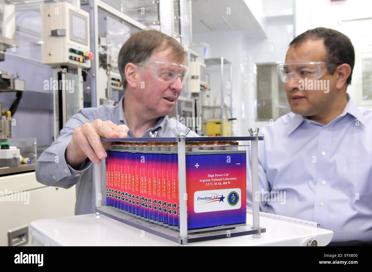 Argonne scientists Khalil Amine (right) and Michael Thackeray, along ...