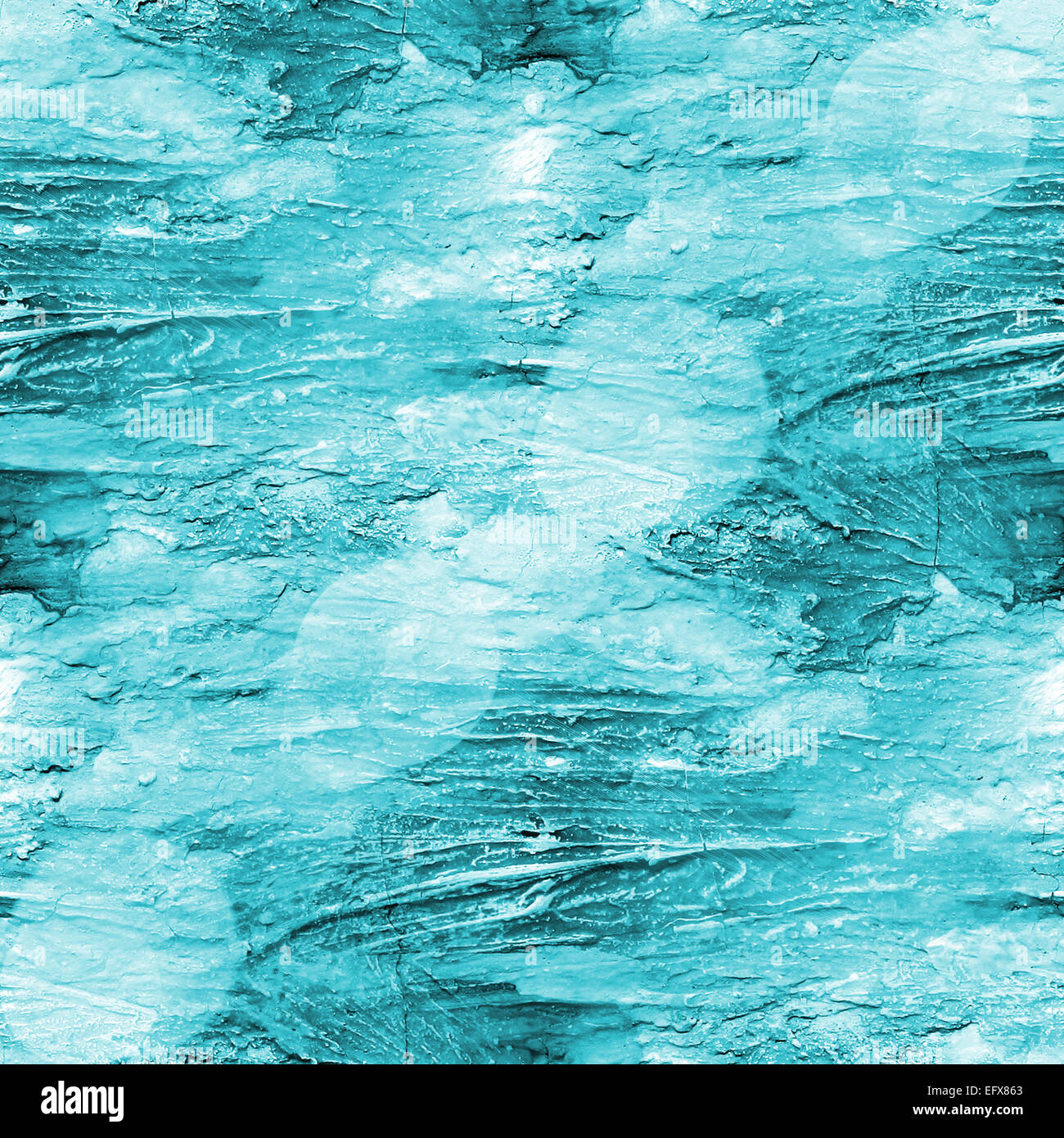 bokeh abstract watercolor, blue and art seamless texture, hand p Stock ...