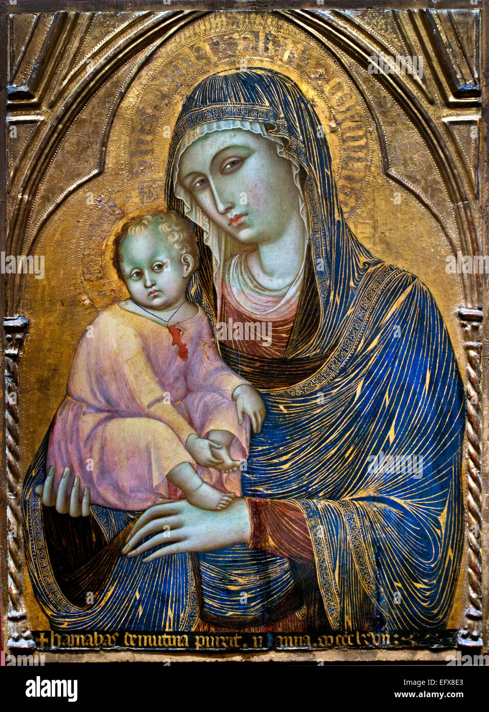 1367 barnaba da modena 1328 1386 italy italian hi-res stock photography ...