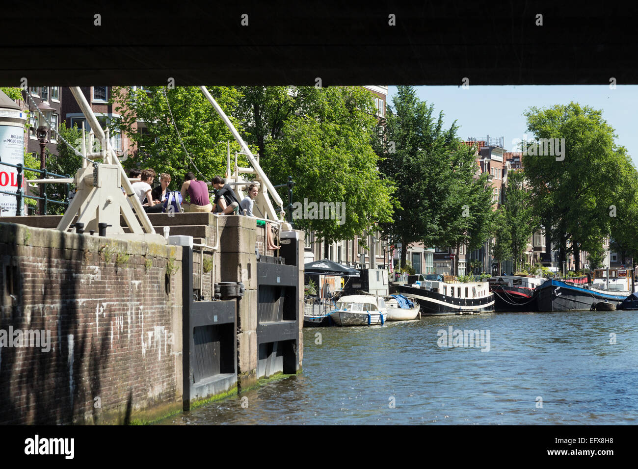 Dutch canal locks hi-res stock photography and images - Alamy
