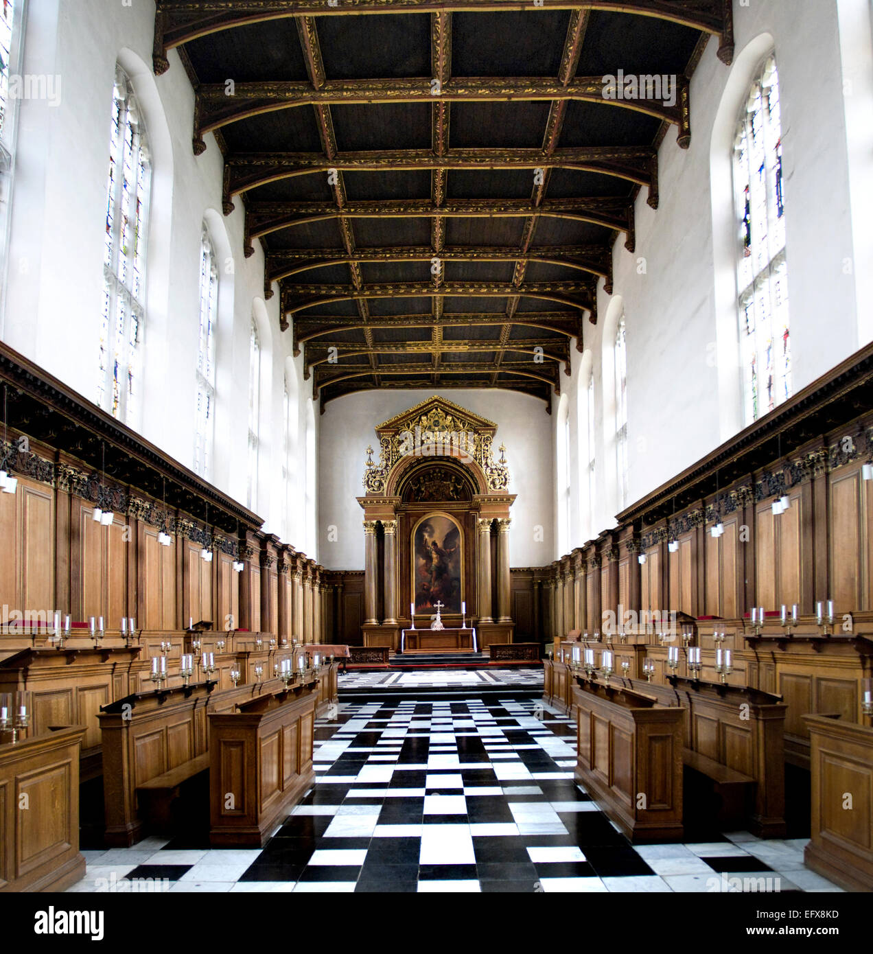 Chapel trinity college cambridge england hi-res stock photography and ...