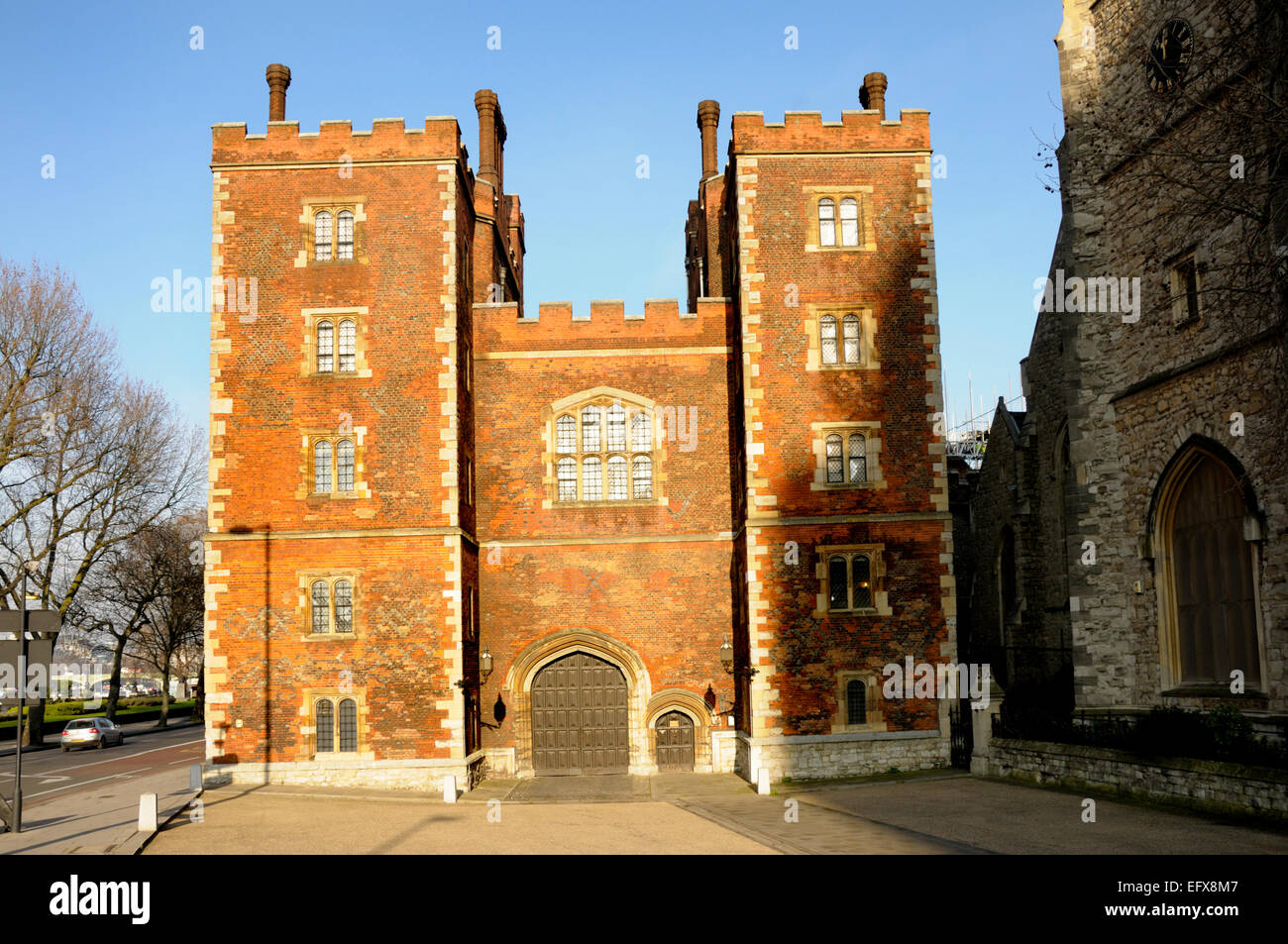 London, England, UK. Lambeth Palace - official residence of the ...