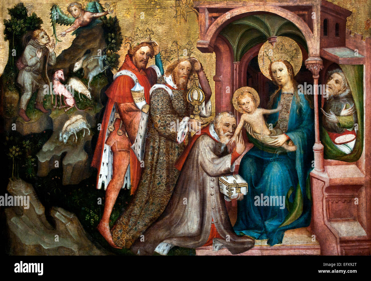 The Adoration of the Magi 1400 Middle Rhenish Master German Germany ...