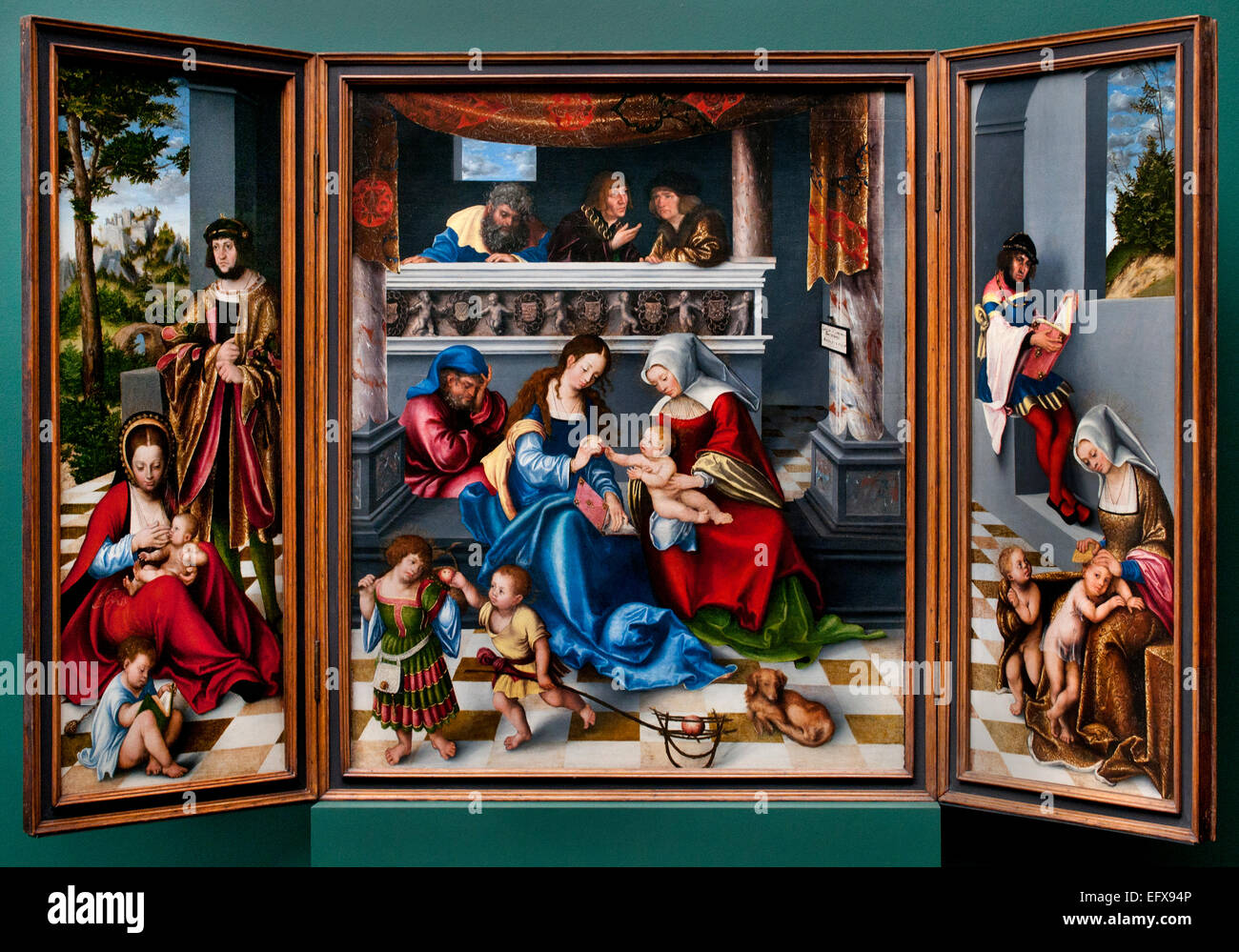 The Altarpiece of the Holy Kinship 1509 Lucas Cranach the Elder (Lucas Cranach der Ältere ) 1472 ...
