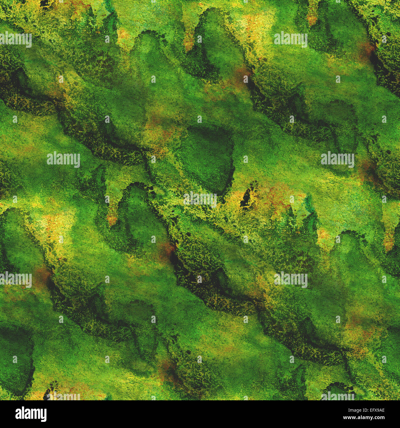 abstract green watercolor and art seamless texture, hand painted Stock ...