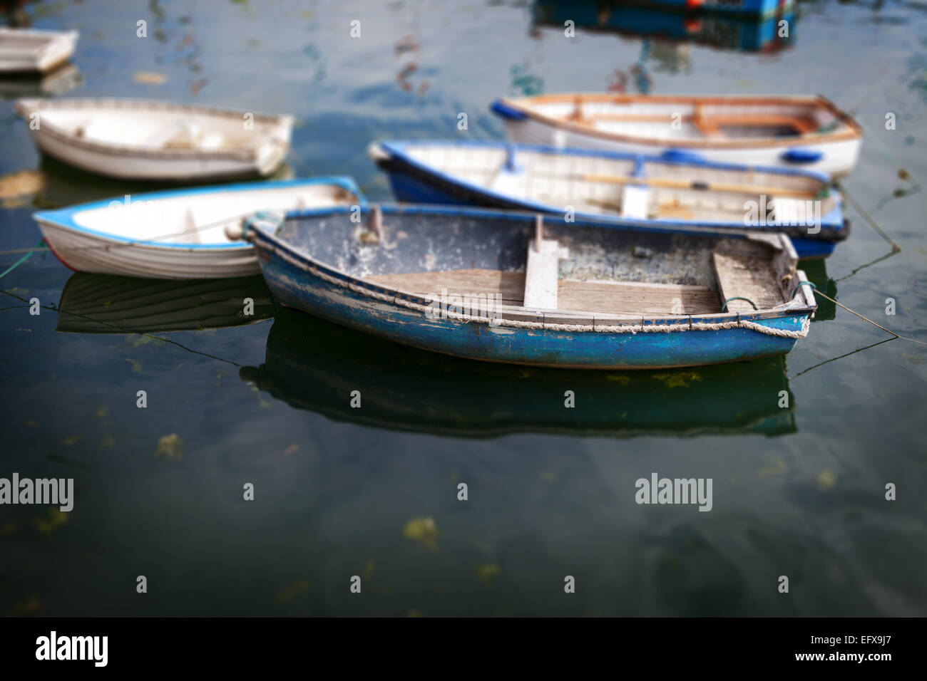 Small row boat fishing vessels hi-res stock photography and images - Alamy