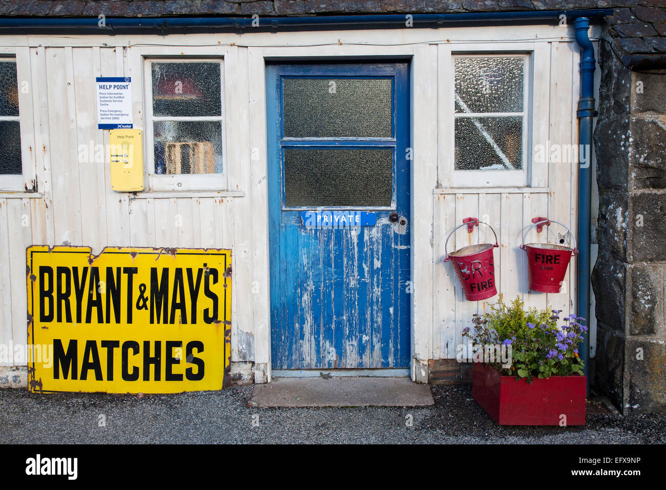 Rogart Railway Station, Highlands, Scotland Stock Photo - Alamy