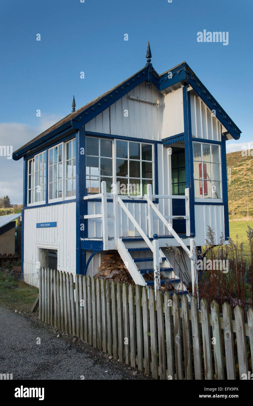 Rogart Railway Station, Highlands, Scotland Stock Photo - Alamy