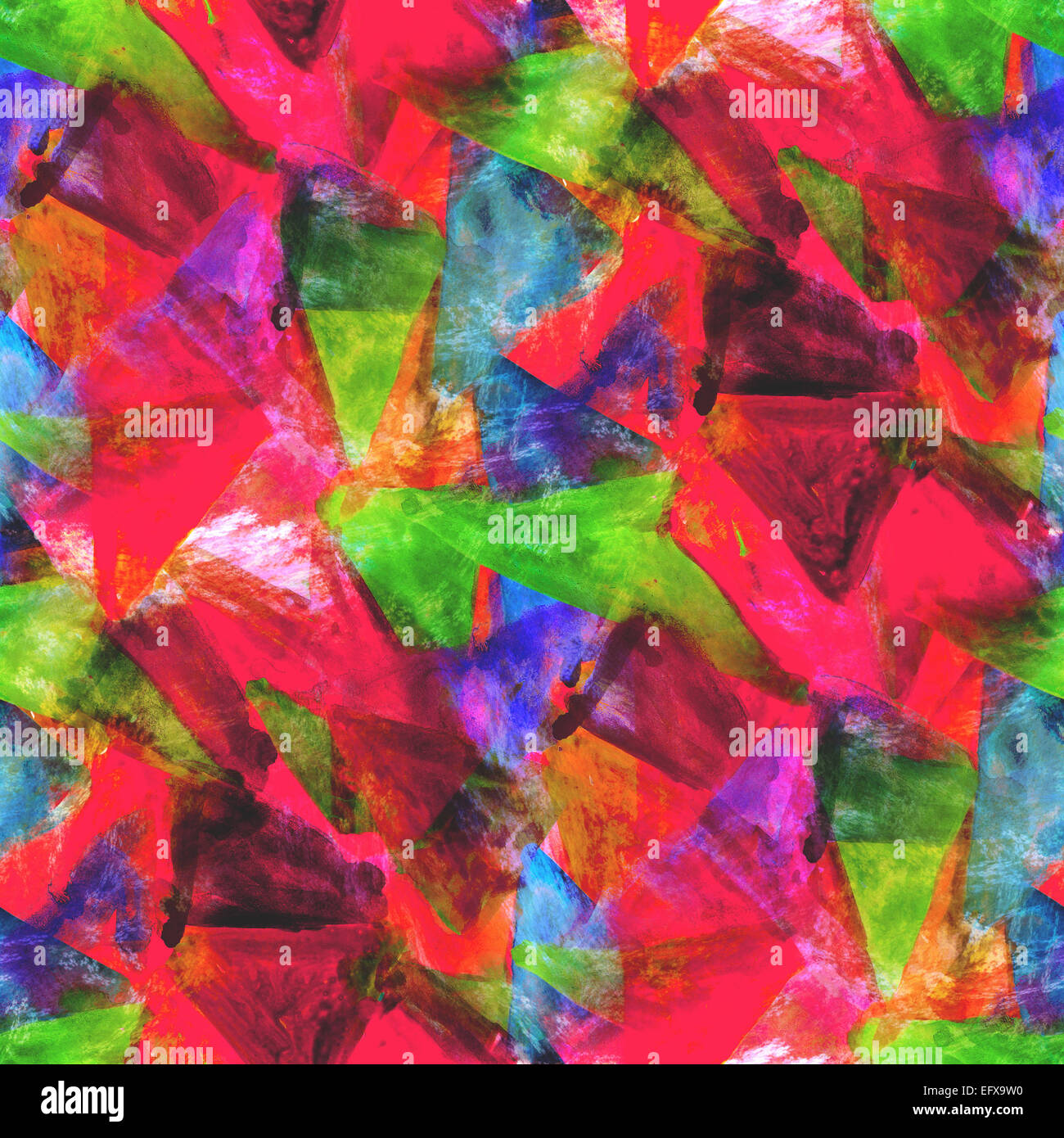 abstract red, green avant-garde seamless wallpaper watercolor ar Stock ...