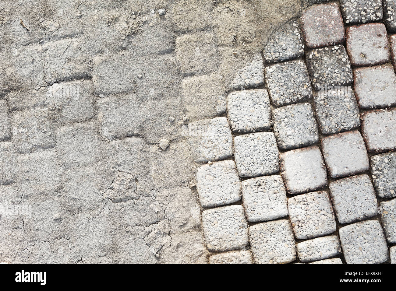 Texture sand reclaimed pavers hi-res stock photography and images - Alamy