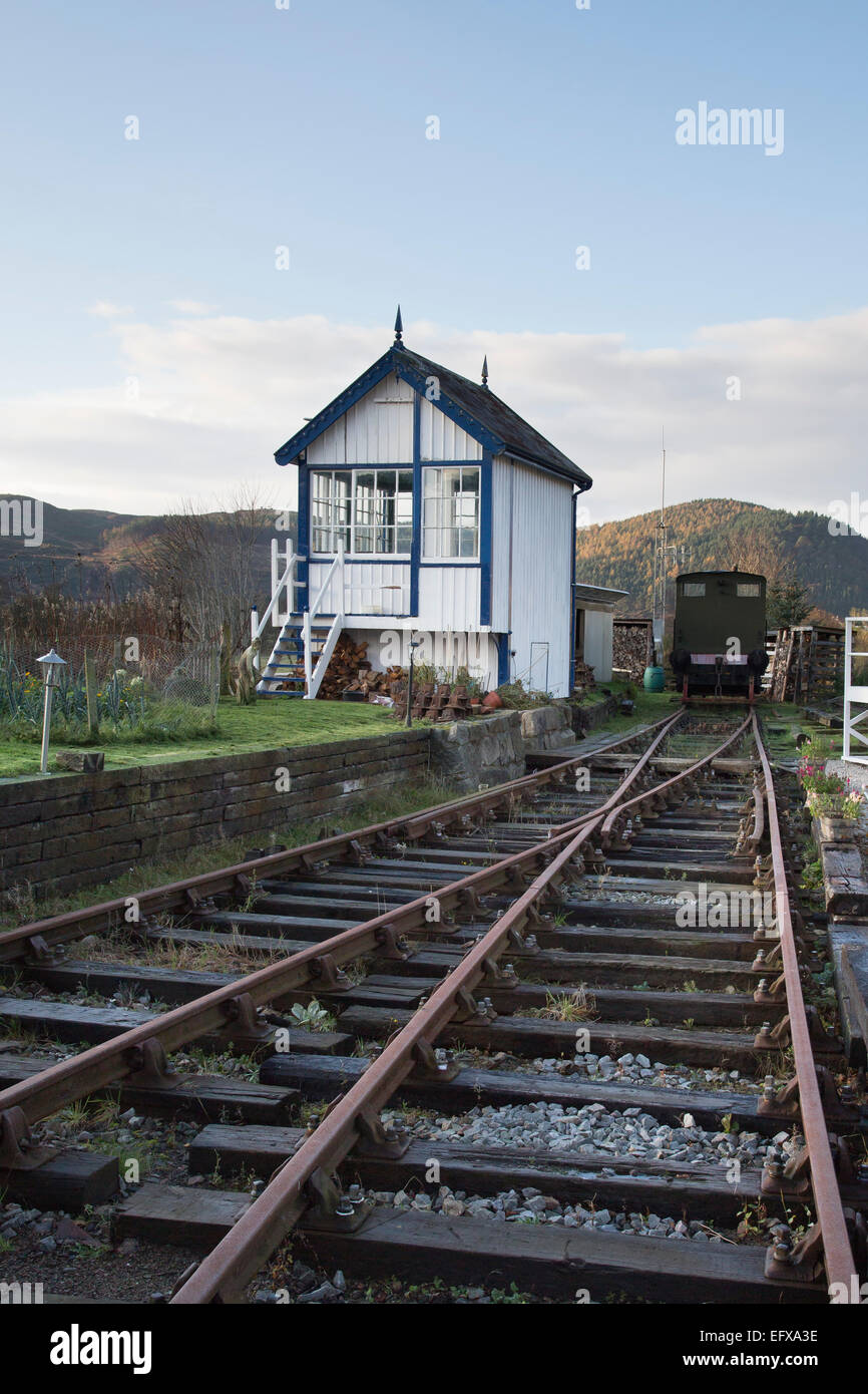 Railway Station And Signal Box High Resolution Stock Photography and ...