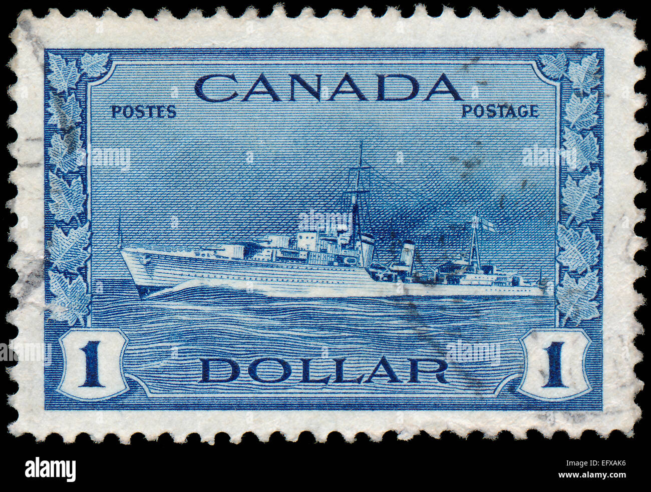 Canadian mail stamp hi-res stock photography and images - Alamy