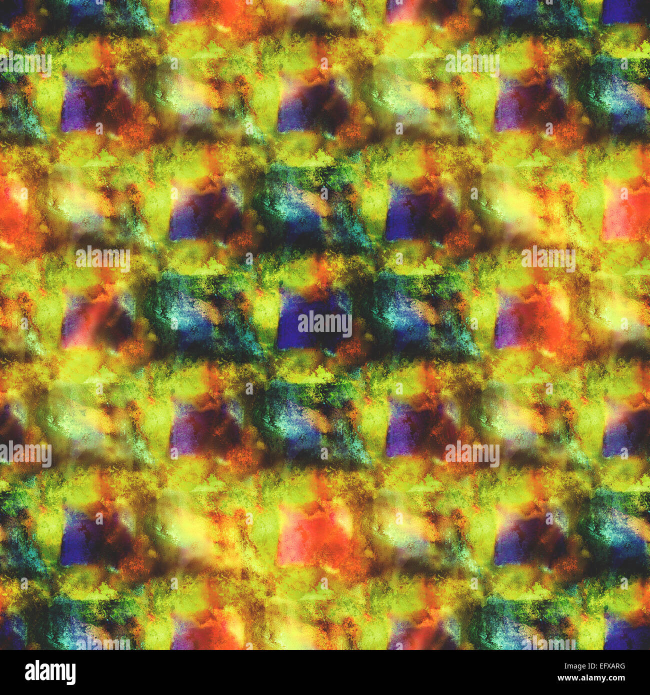 textured style blue, green palette picture frame watercolor seam Stock ...