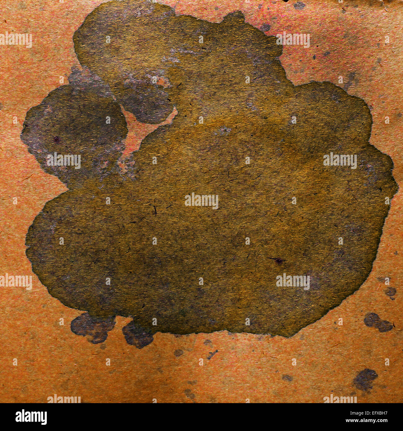 watercolor abstract background brown paint color blob design spl Stock ...