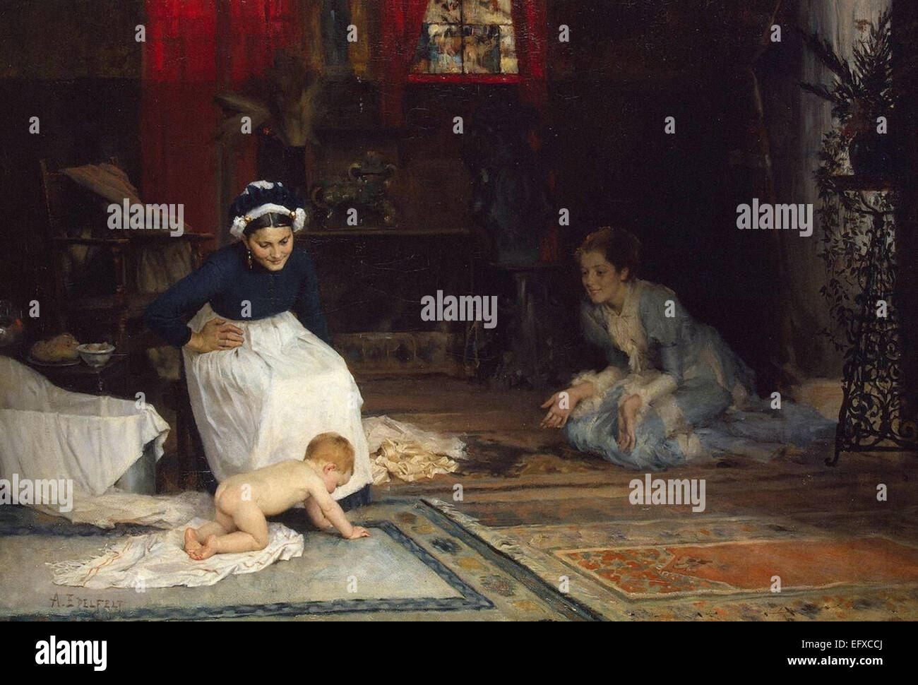 Albert edelfelt hi-res stock photography and images - Alamy