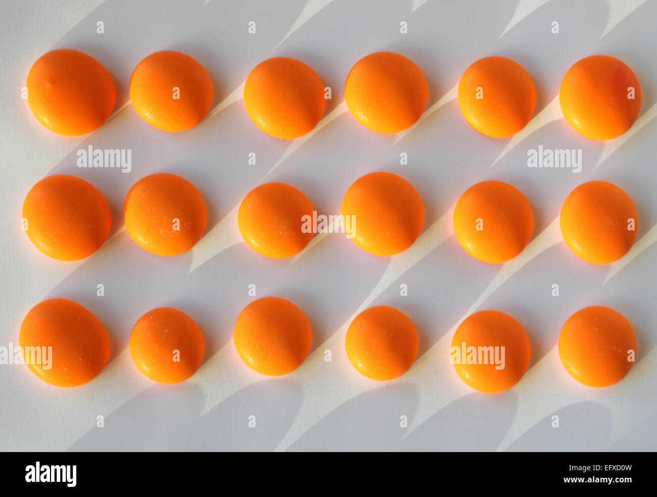 dot candies on strip of paper Stock Photo - Alamy