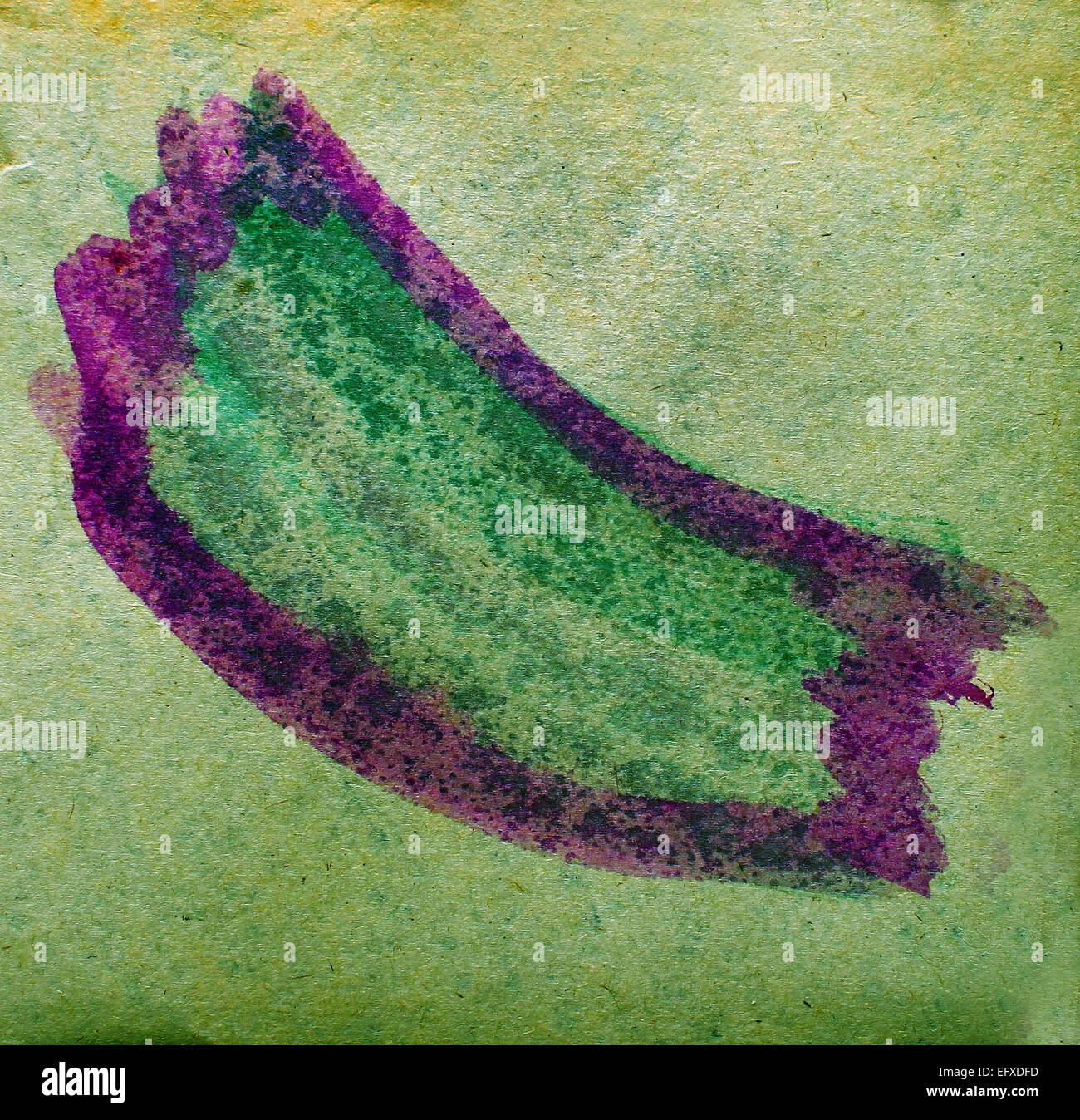 watercolor green, purple abstract background paint color blob de Stock ...