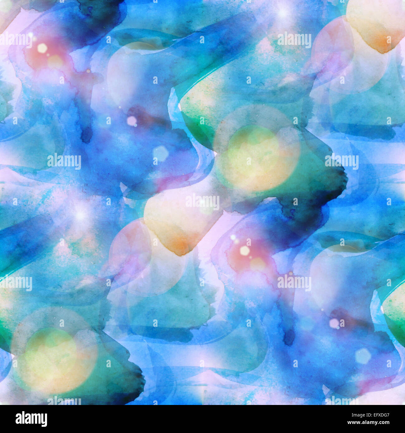 background seamless blue watercolor texture abstract paper color Stock ...