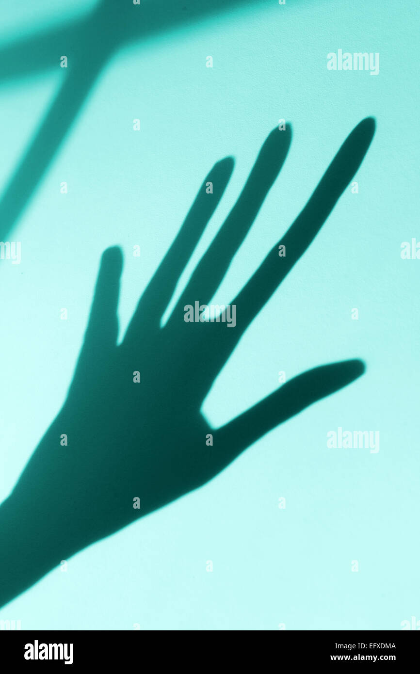 shadow of hand Stock Photo - Alamy
