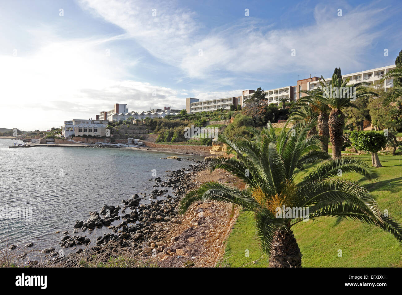 Mellieha Bay Hotel, Mellieha, Malta Stock Photo - Alamy