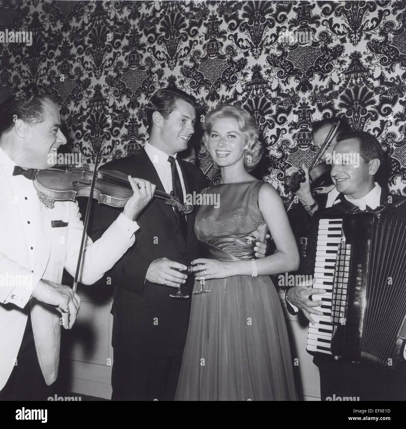 GIA SCALA Don Burnett wedding.Supplied by Photos, inc. © Supplied By Globe Photos, Inc/Globe ...