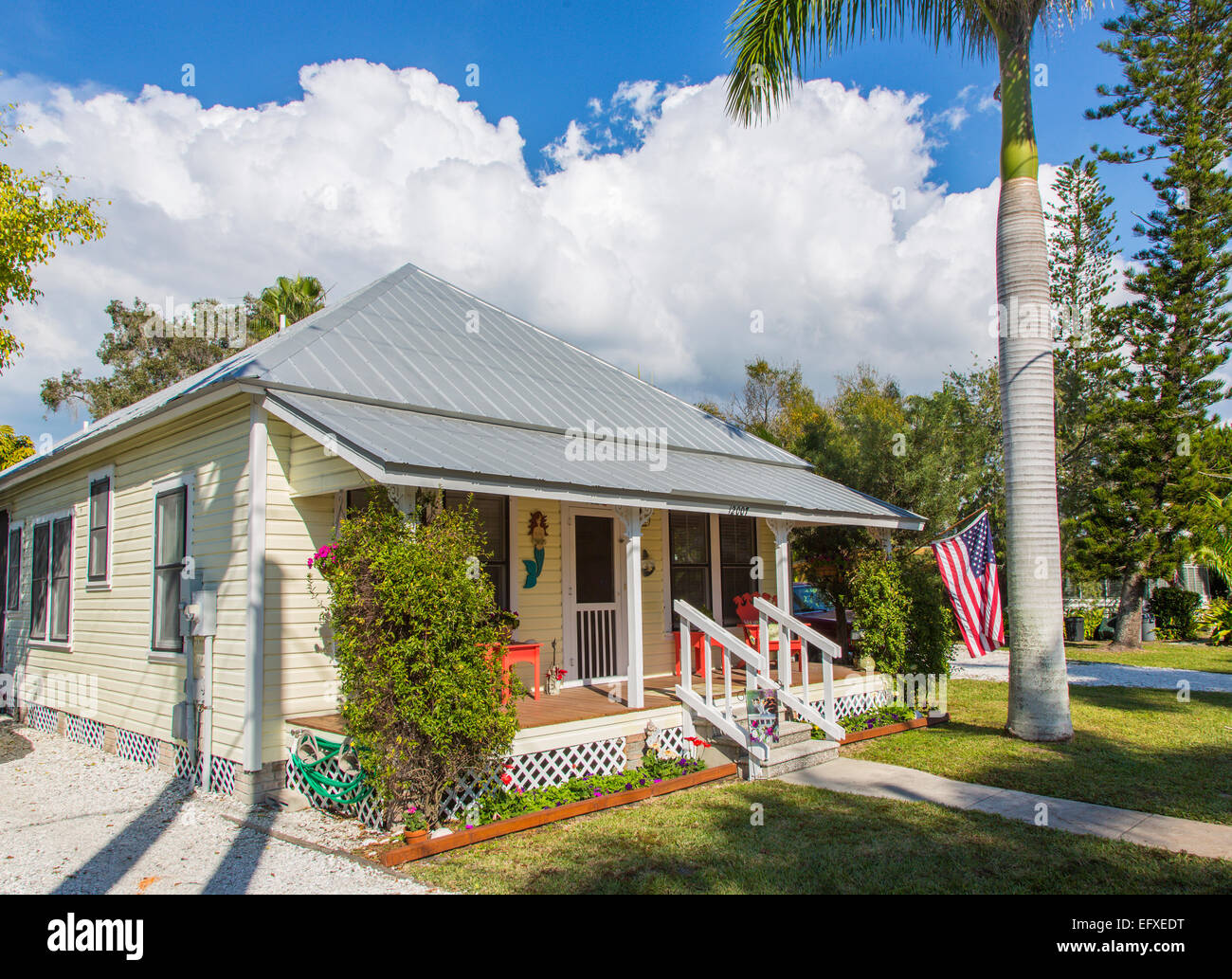 House in old historic commercial fishing village of Cortez on Sarasota ...