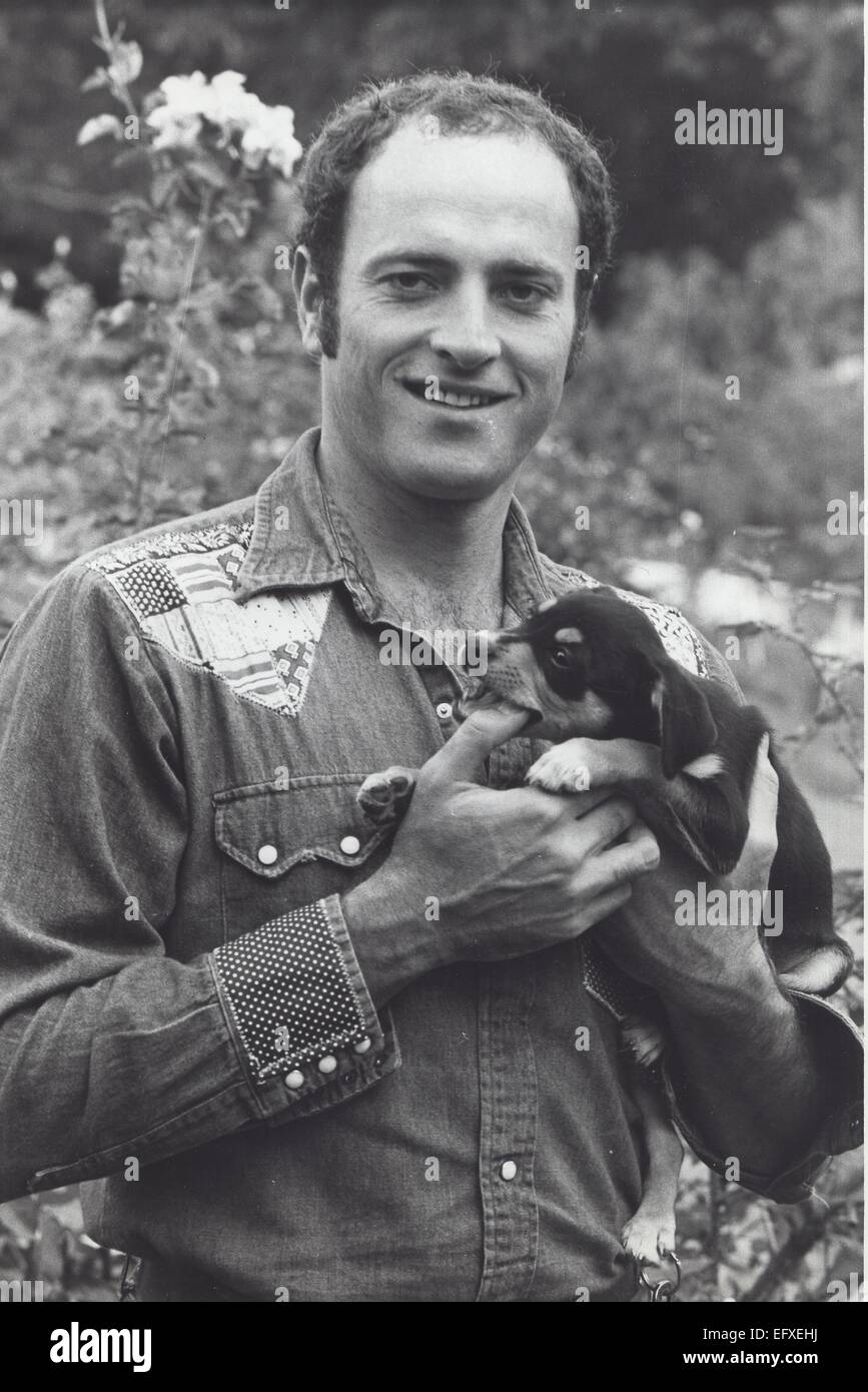 KEVIN DOBSON, star of Kojak and his dog Kelly.Supplied by Photos, inc ...