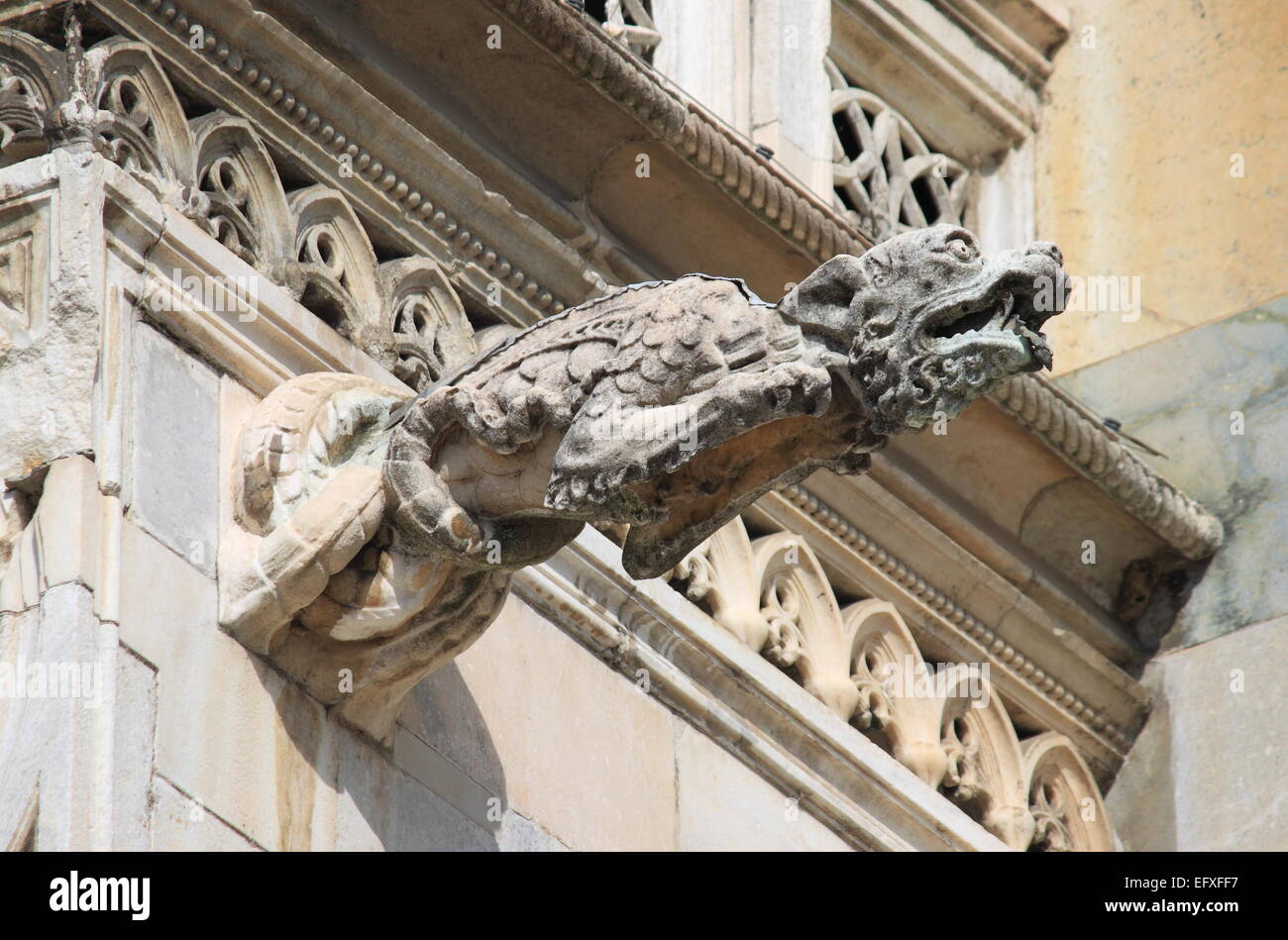 Milan cathedral gargoyle hi-res stock photography and images - Alamy