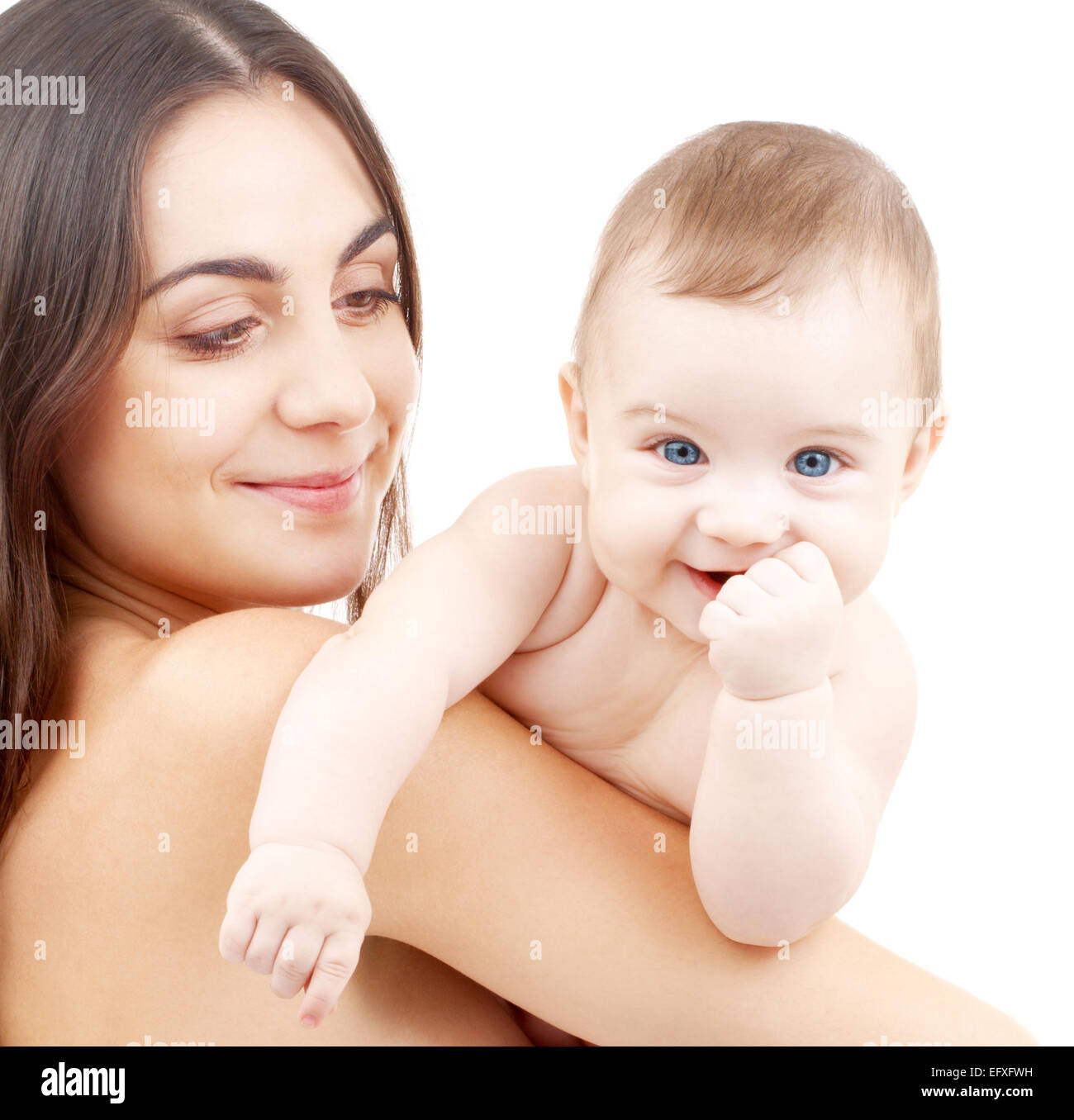 baby and mother Stock Photo - Alamy