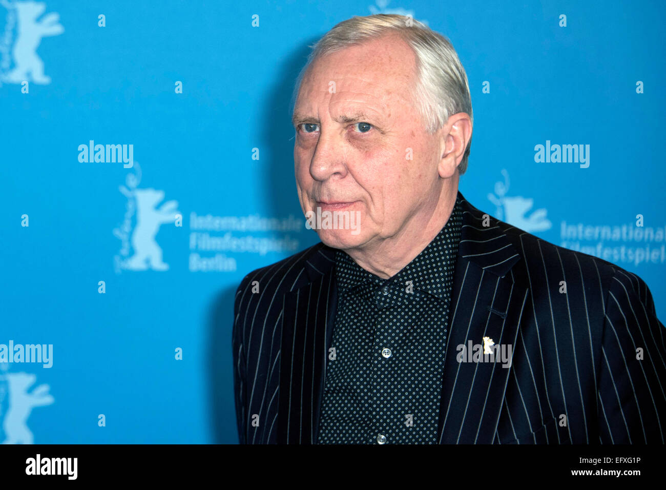Peter Greenaway during the 'Eisenstein in Guanajuato' photocall at the ...