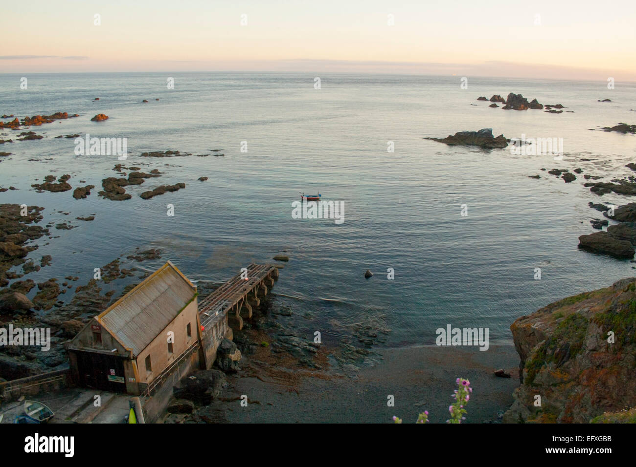 Lizard Point Cornwall Stock Photo - Alamy