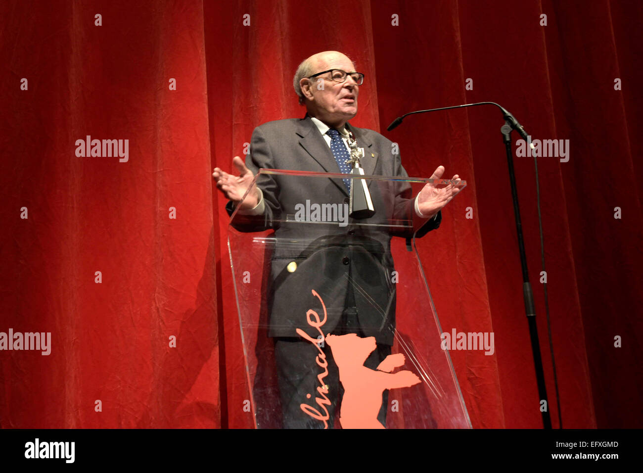 Marcel Ophüls during the Berlinale Camera Award Ceremony at the 65th ...