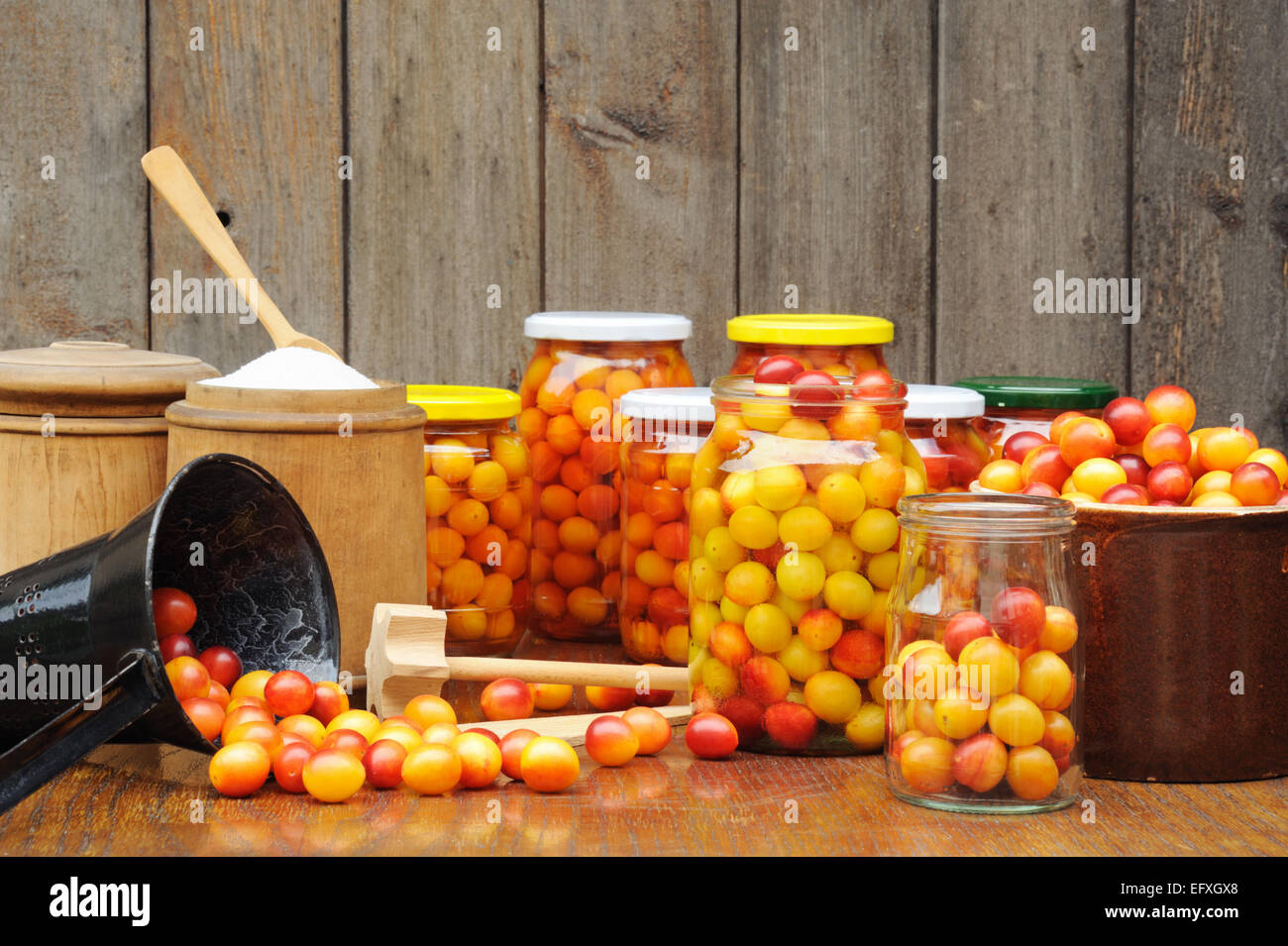 Preserving pot hi-res stock photography and images - Alamy
