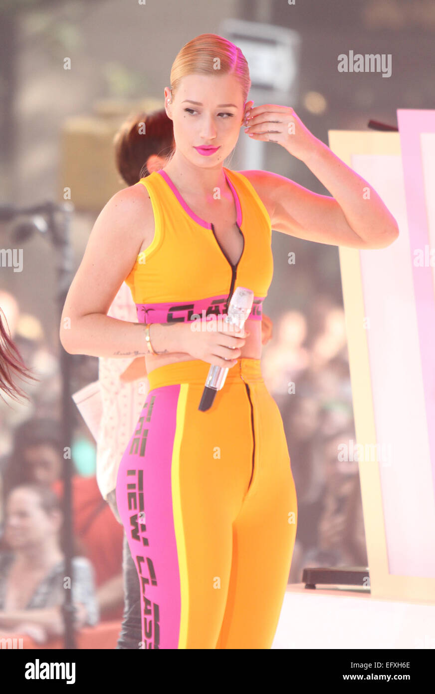 Iggy Azalea performs live on NBC's 'The Today Show' for the Toyota ...