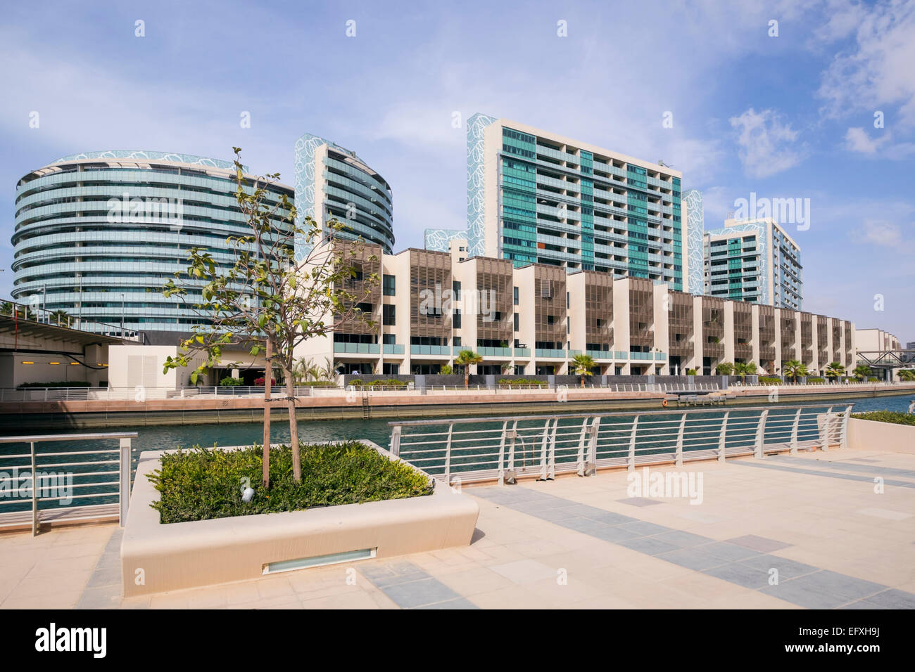 Modern residential property development at Al Muneera at Al Raha in Abu ...