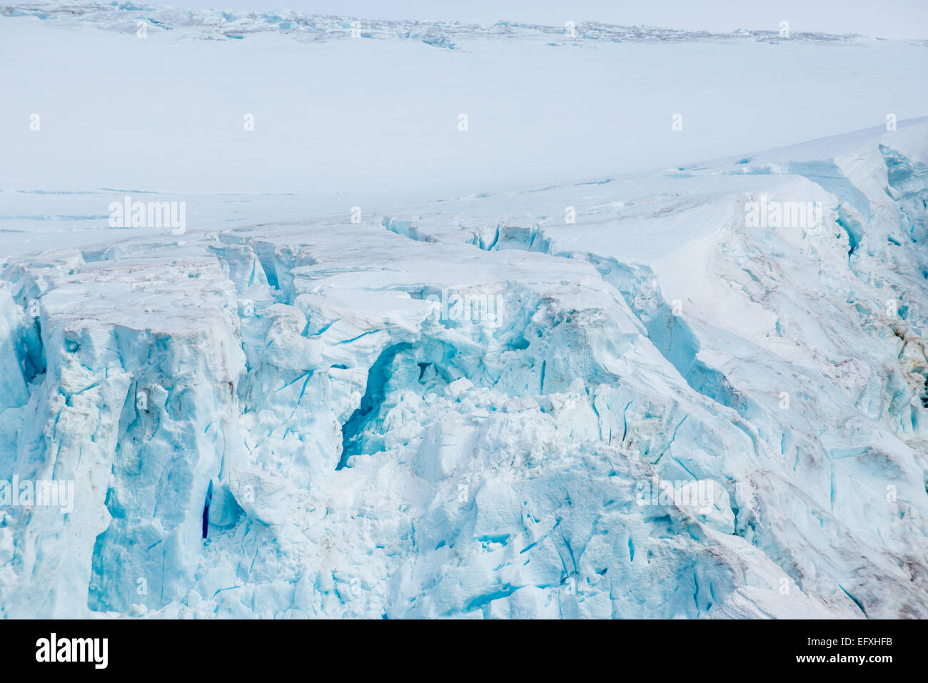 Glacier at Hope Bay, Trinity Peninsula, Antarctic Peninsula Stock Photo ...