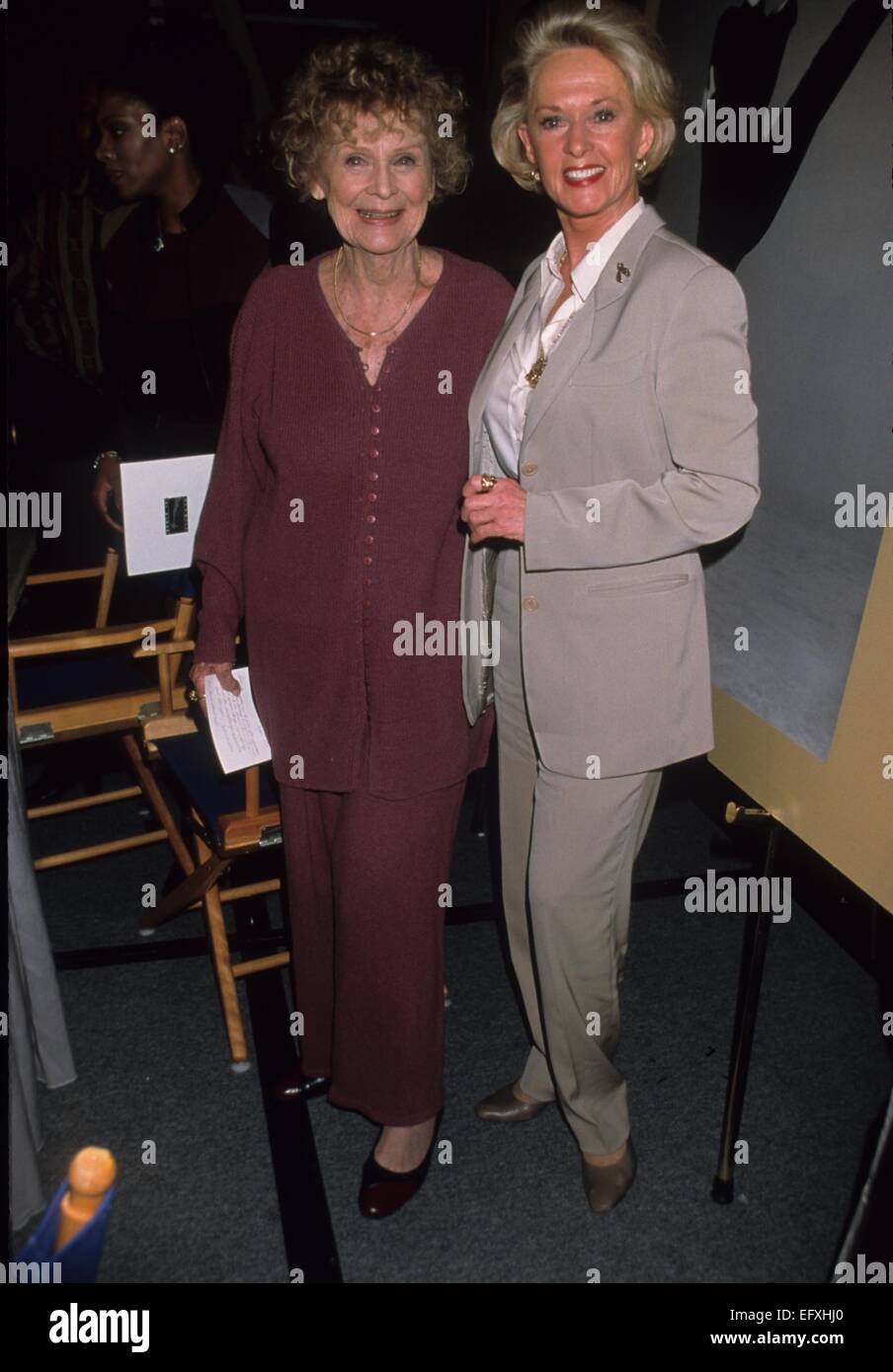GLORIA STUART with her daughter Sylvia (Sheekman) Thompson at Runaway ...