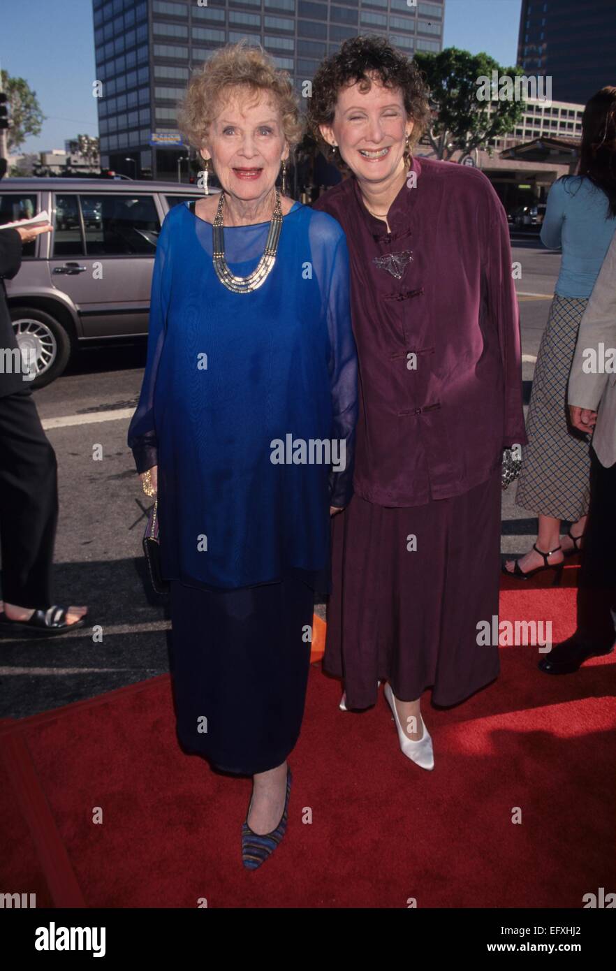 GLORIA STUART with her daughter Sylvia (Sheekman) Thompson at Runaway ...