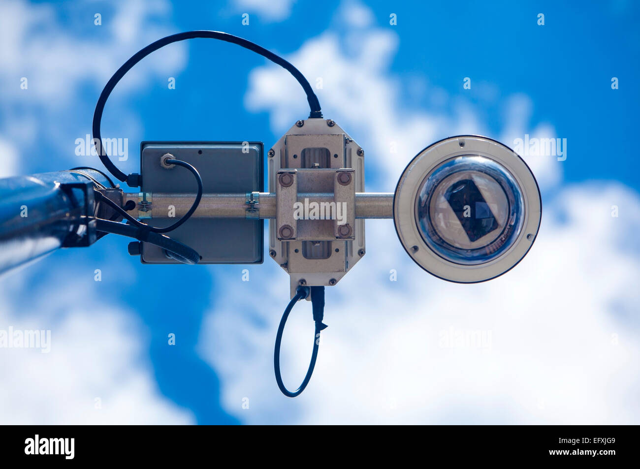 Security camera from below Stock Photo - Alamy