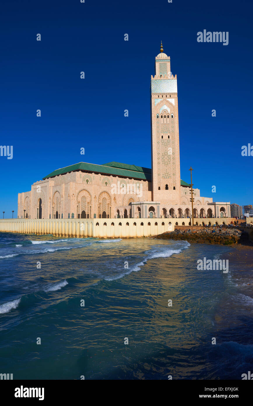 Casablanca, Hassan II Mosque, Morocco, North Africa, Maghreb, Atlantic ...