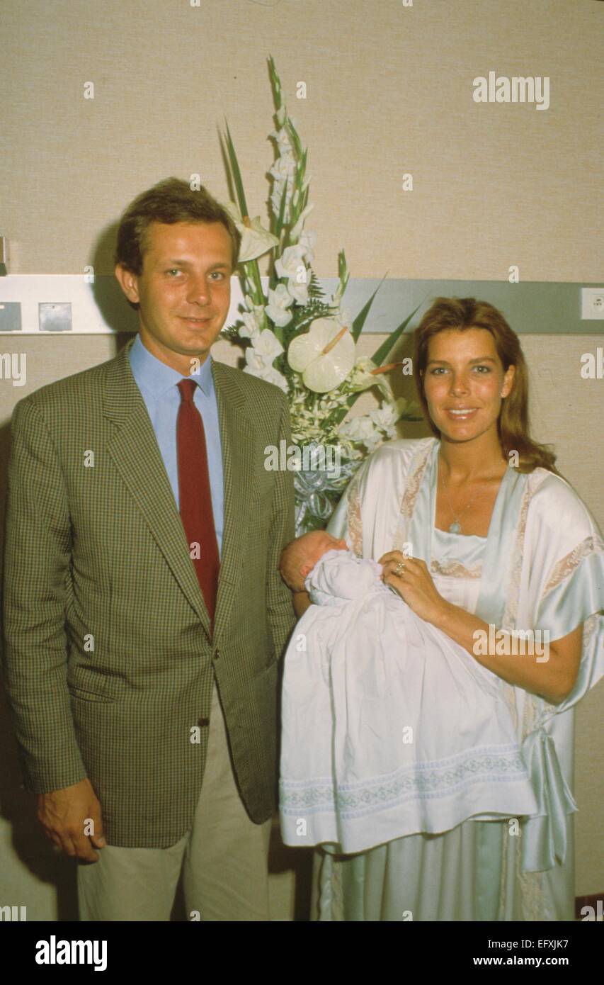PRINCESSE CAROLINE Stefano Casiraghi.l3271. © Imapress/Globe Photos ...