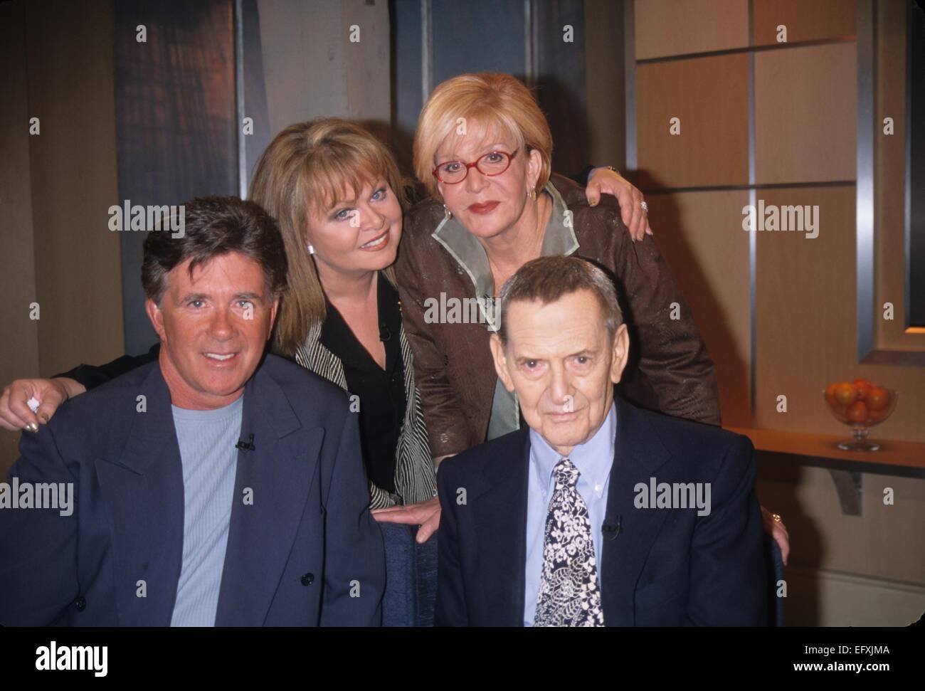 SALLY STRUTHERS with Sally Jessy, Alan Thicke and Tony Randall. © Judie ...