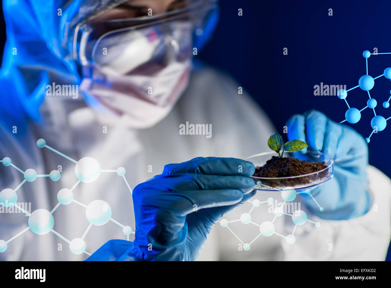 Soil scientist woman hi-res stock photography and images - Alamy