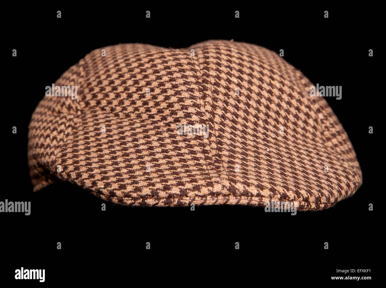 brown farmers flatcap cutout Stock Photo - Alamy