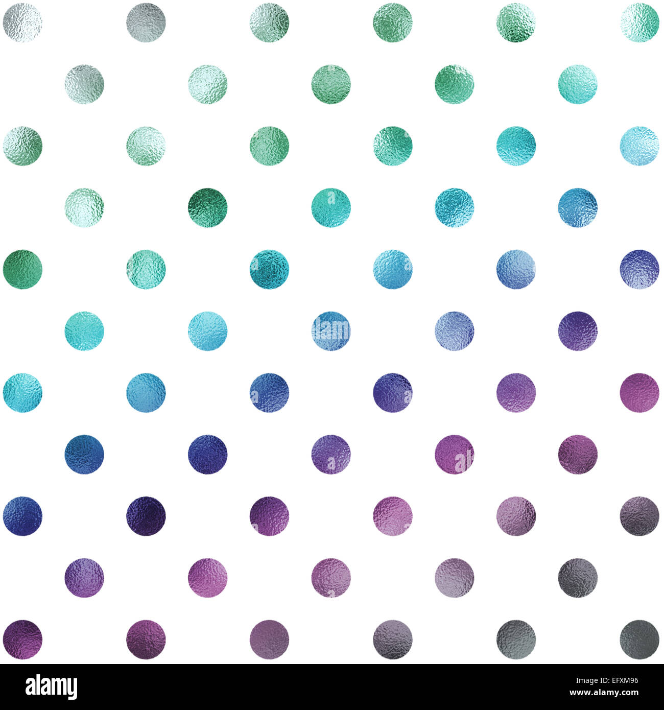 Teal And White Polka Dot Background