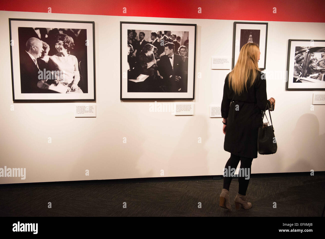 Philadelphia, Pennsylvania, USA. 11th Feb, 2015. A patron at the ...
