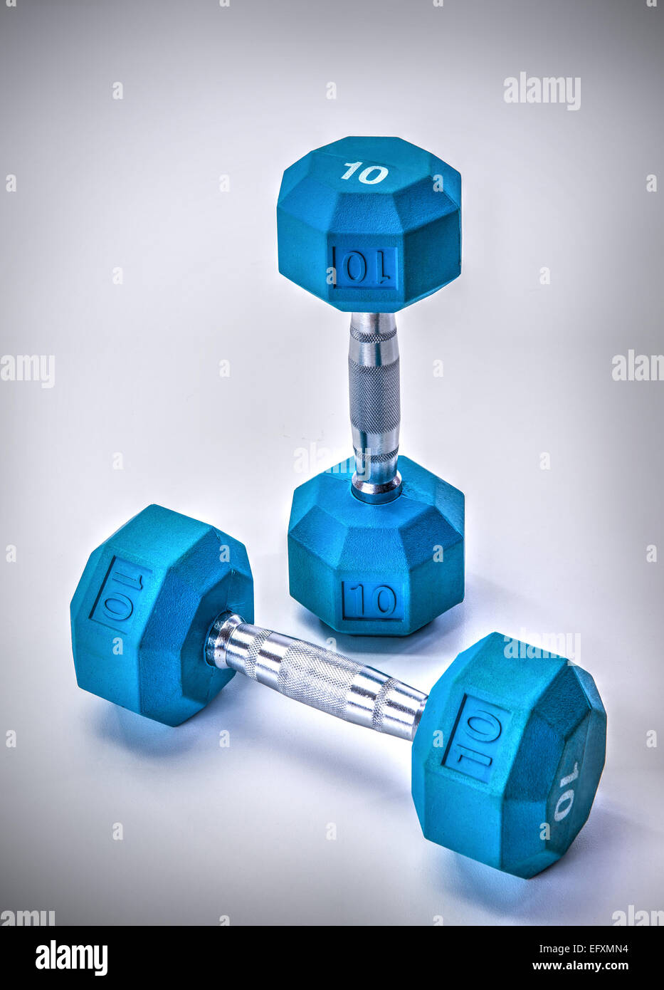 Exercise dumb bells hi-res stock photography and images - Alamy